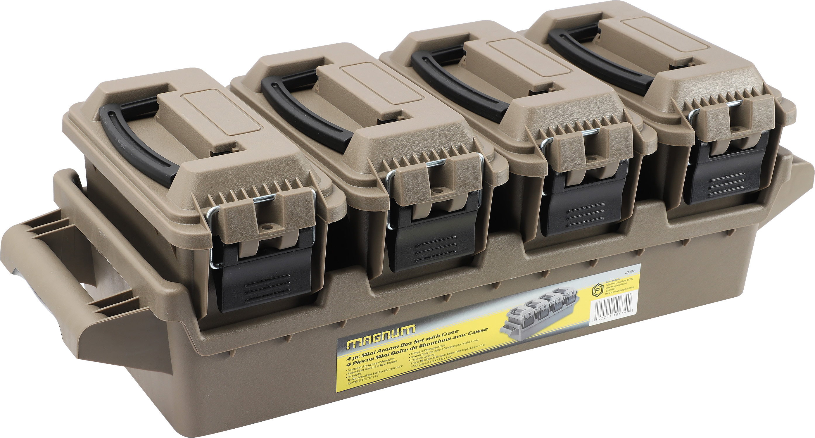 Magnum® 4-Box Mini Ammo Crate | Bass Pro Shops Canada